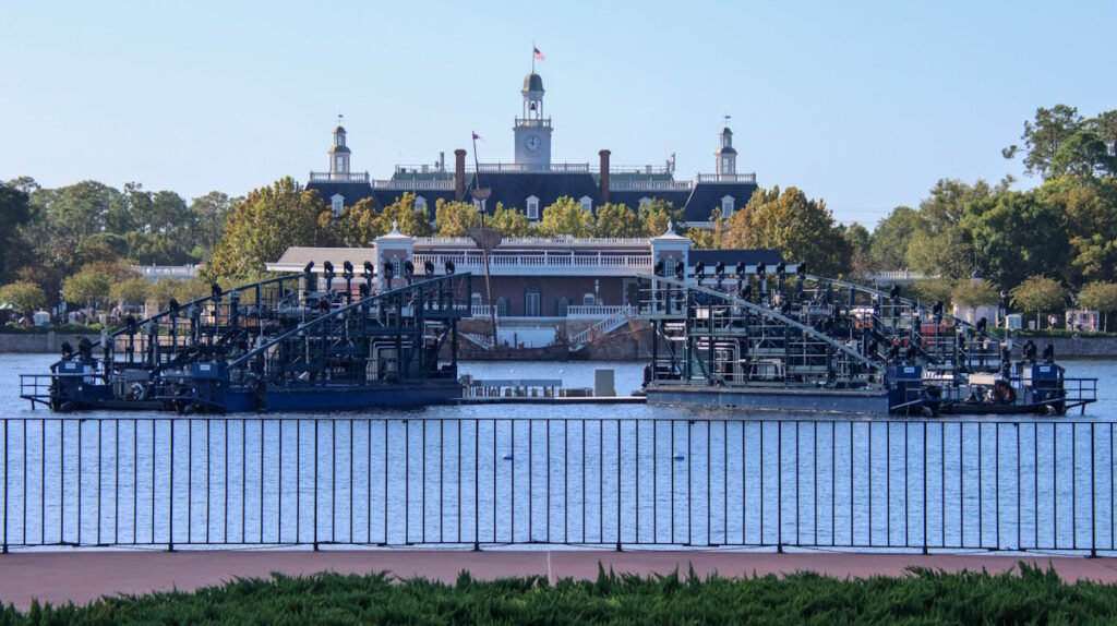 Here's What the 'Luminous' Barges Look Like in EPCOT's World Showcase ...