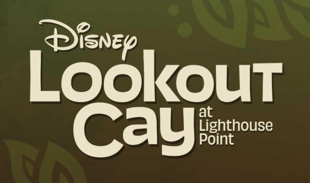 Full Map of Disney Lookout Cay at Lighthouse Point - Notes from Neverland
