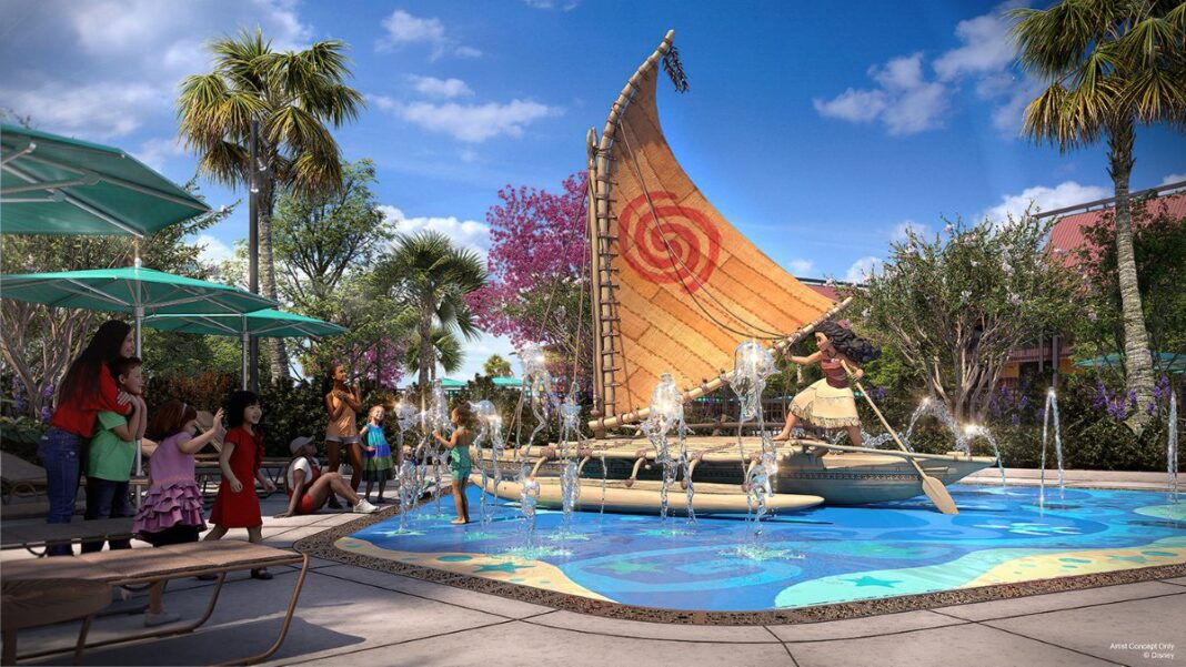 Moana Splash Area and Terrace Gardens Coming to the Island Tower at ...
