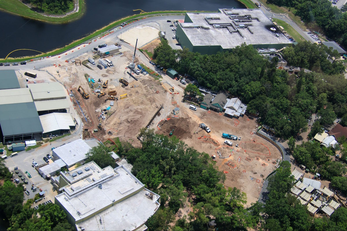 Encanto Ride Construction Update at Disney's Animal Kingdom - Notes ...