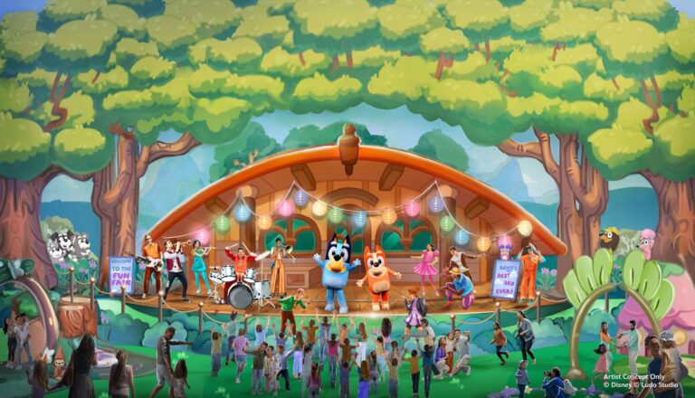 'Bluey' Show Coming to Disneyland Park in March 2026 - Notes from Neverland